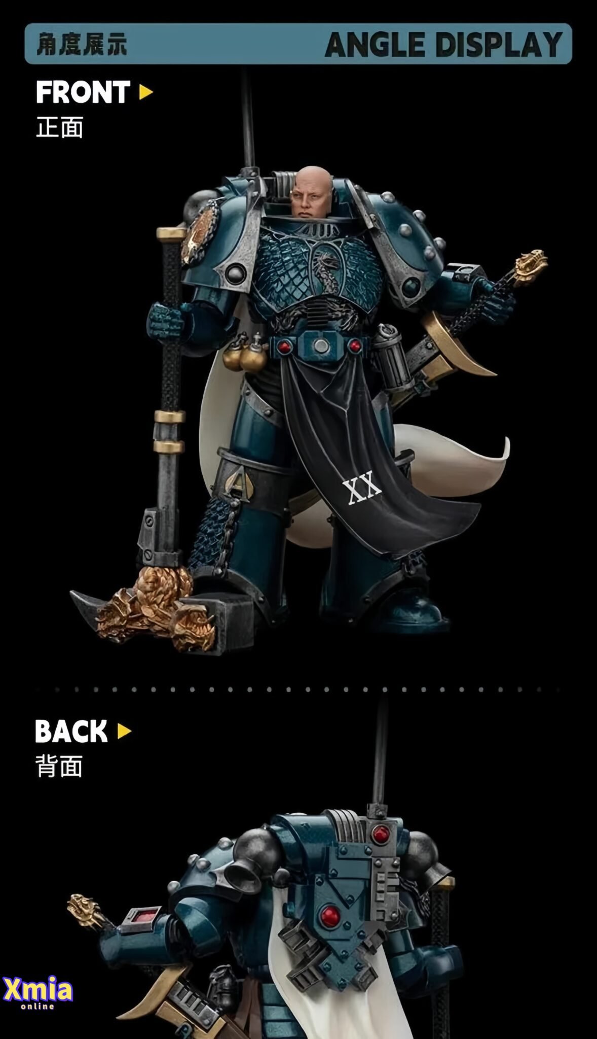 Action Figure JoyToy JT01222 1/18 Warhammer The Horus Heresy Alpha ...